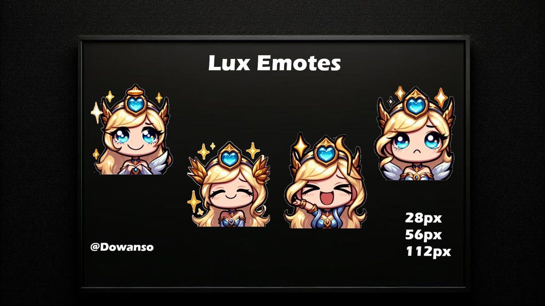 Lux Lol Twitch Emotes - Twitch/discord Emotes | Discord Emotes | League ...