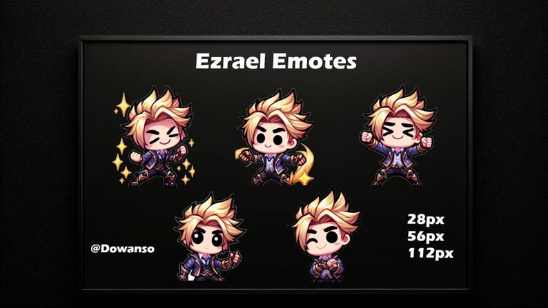 Ezrael Lol Chibi Emotes – Twitch/discord Emotes (instant Download) - Etsy