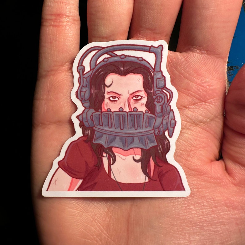 Amanda From Saw Sticker close Up - Etsy