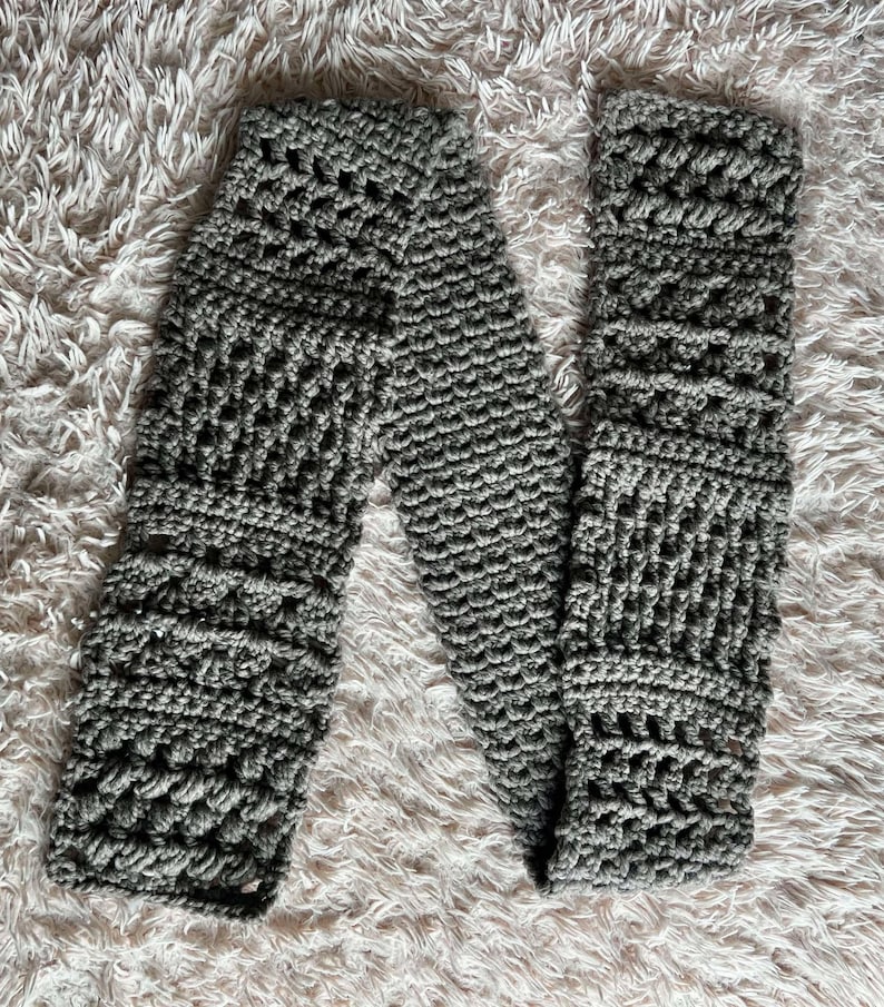 PATTERN Crochet Stitch Sampler Scarf - Intermediate Skill - Etsy