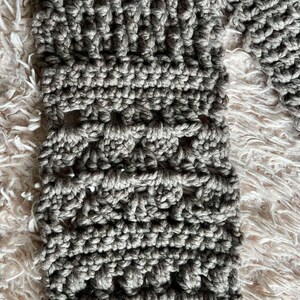 PATTERN Crochet Stitch Sampler Scarf - Intermediate Skill - Etsy