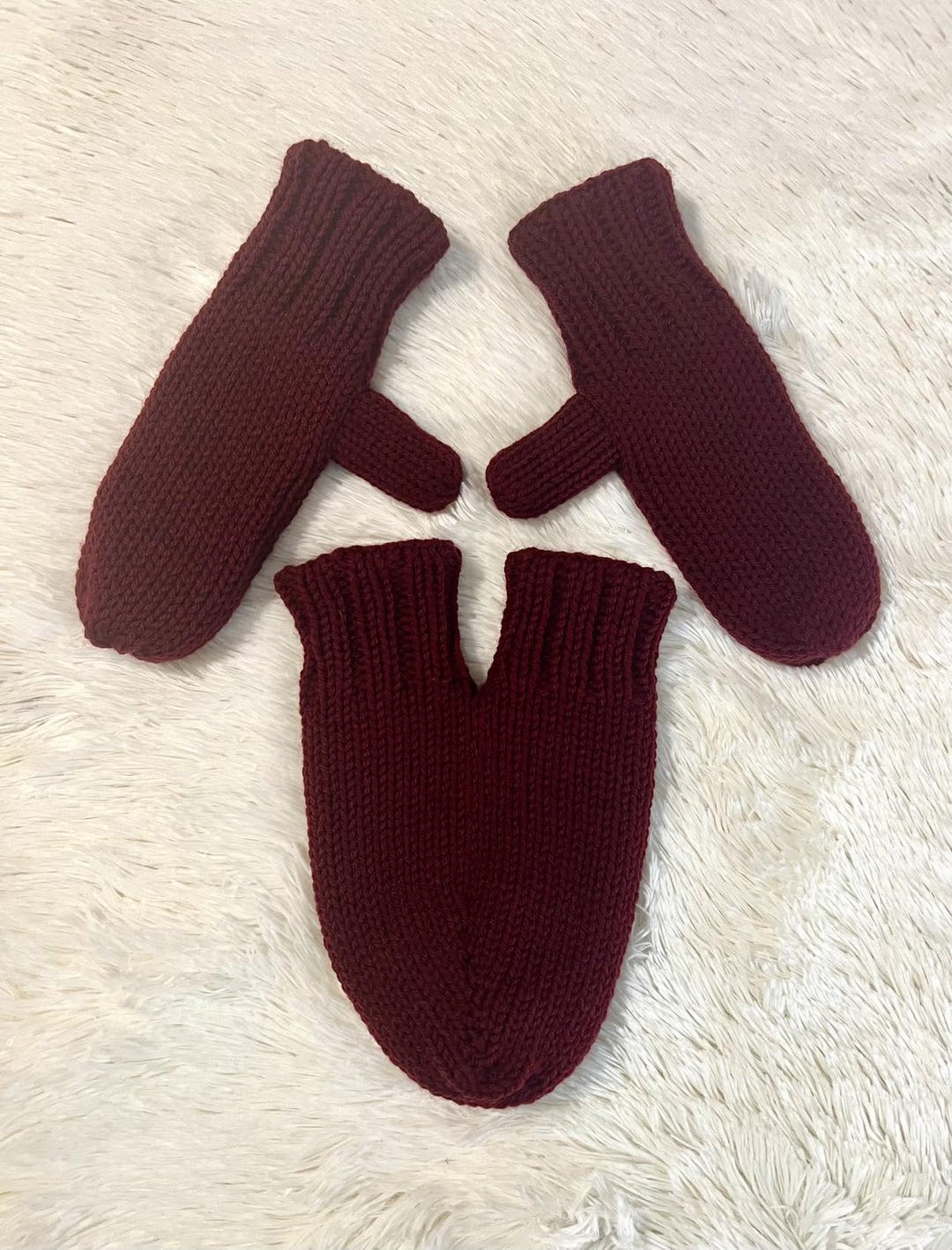 Smitten Mittens Couple Mitten Circular Knitting Machine PATTERN - Etsy