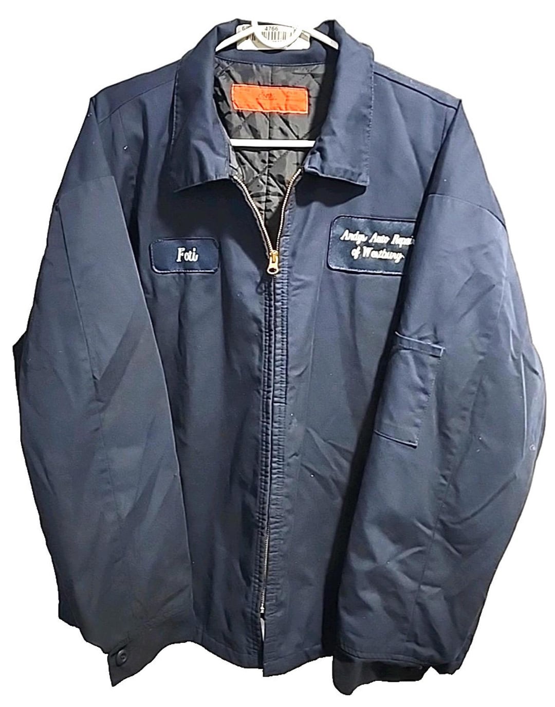 Mechanic Insulated Jacket Cintas Men Workwear Blue XL - Etsy