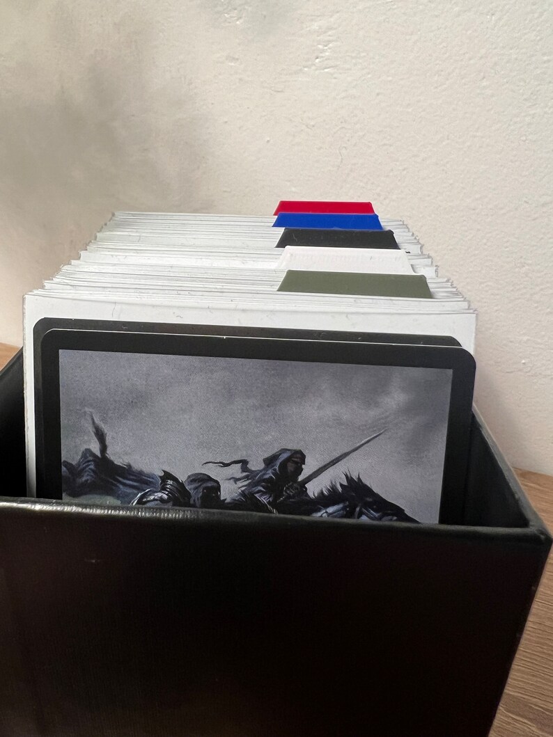 Magic the Gathering MTG/TCG Card Divider With Land Symbols - Etsy UK