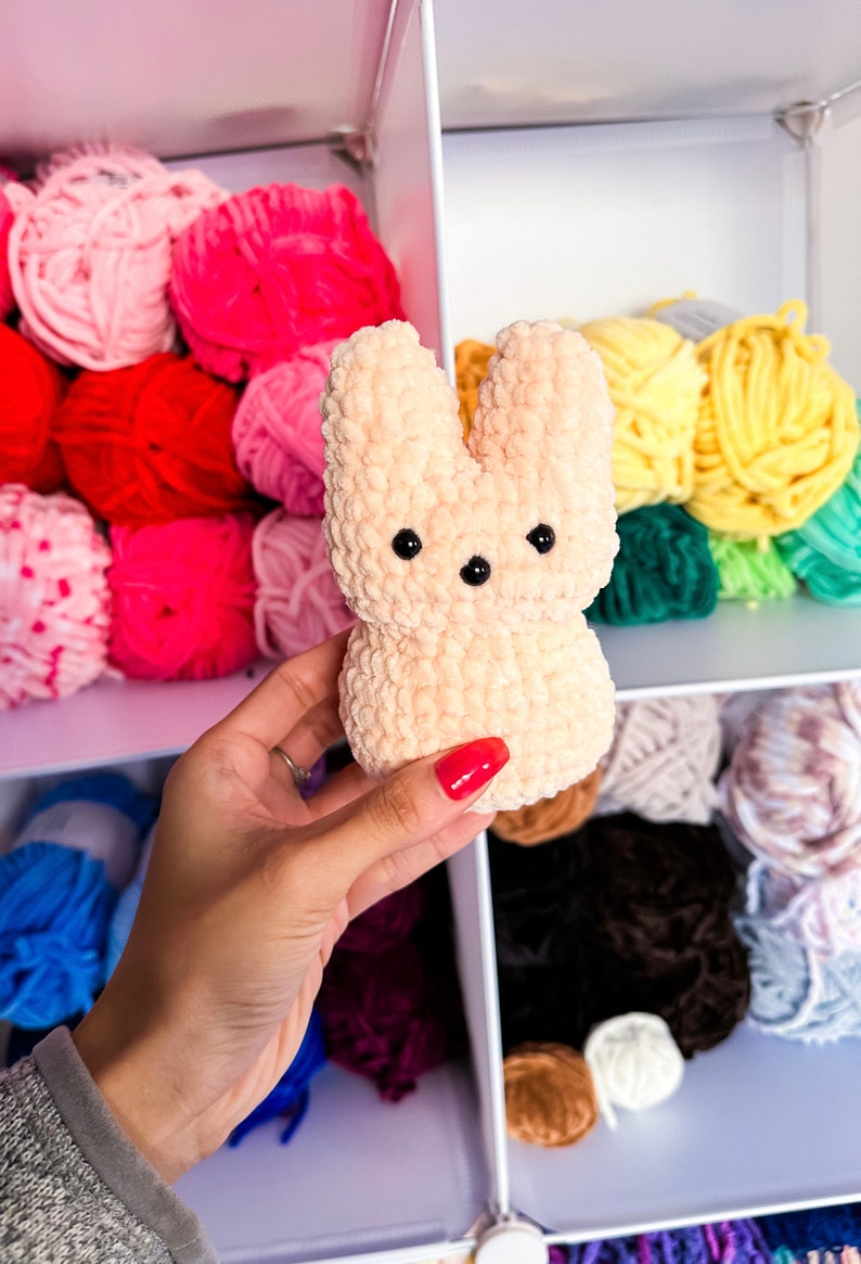 Mini Bunny Peep Pattern - Etsy