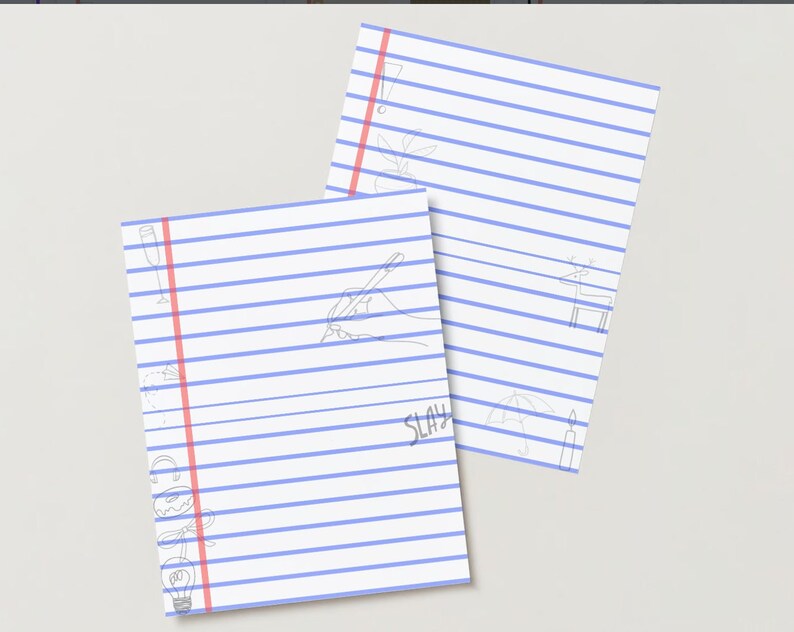 Digital Note-taking Template {cute &aesthetic} - Etsy