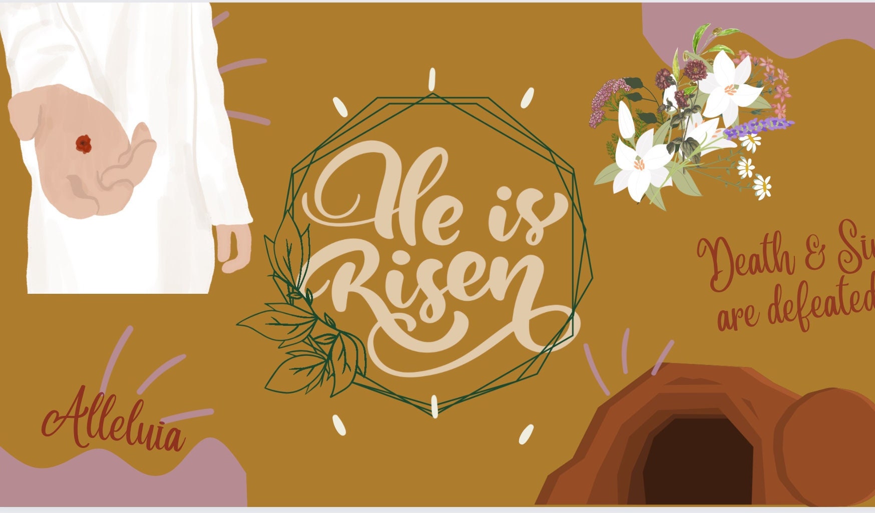 Easter Resurrection Catholic Wallpaper - Etsy