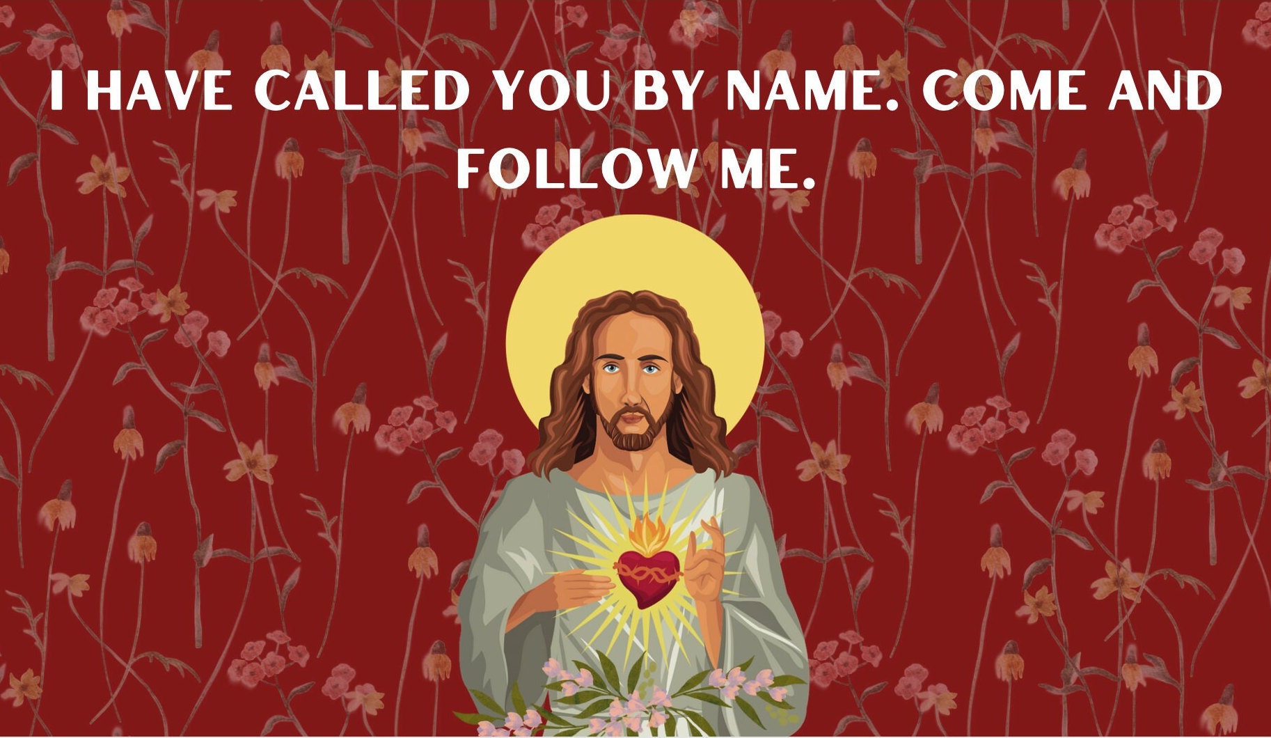 Jesus Desktop/laptop Wallpaper - Etsy