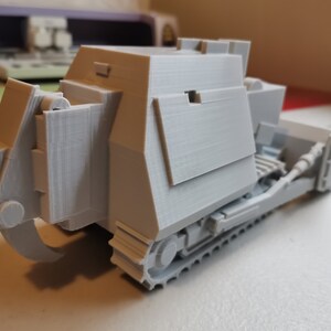 Unpainted 3D Printed Killdozer - Etsy