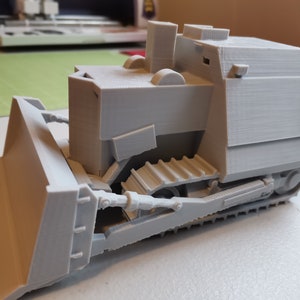Unpainted 3D Printed Killdozer - Etsy