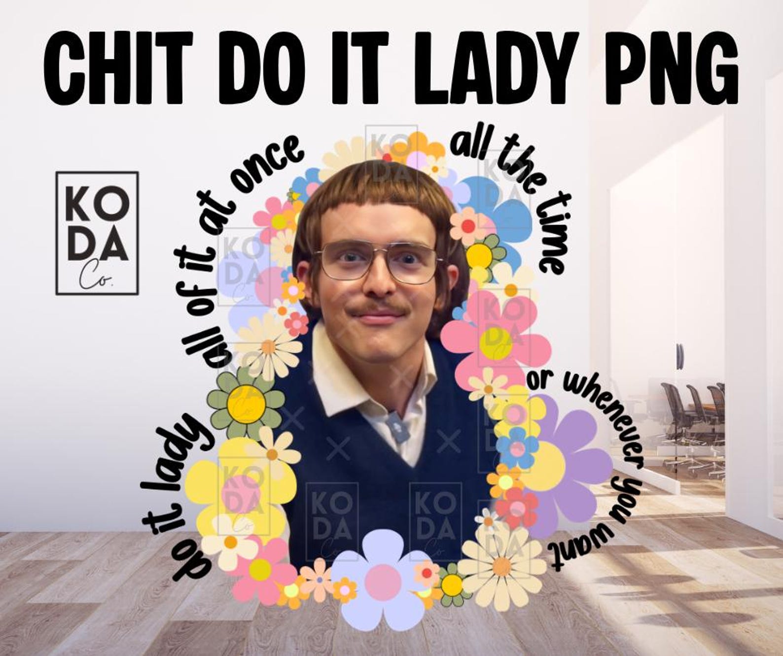 Do It Lady - Chit - Digital File - PNG - Etsy
