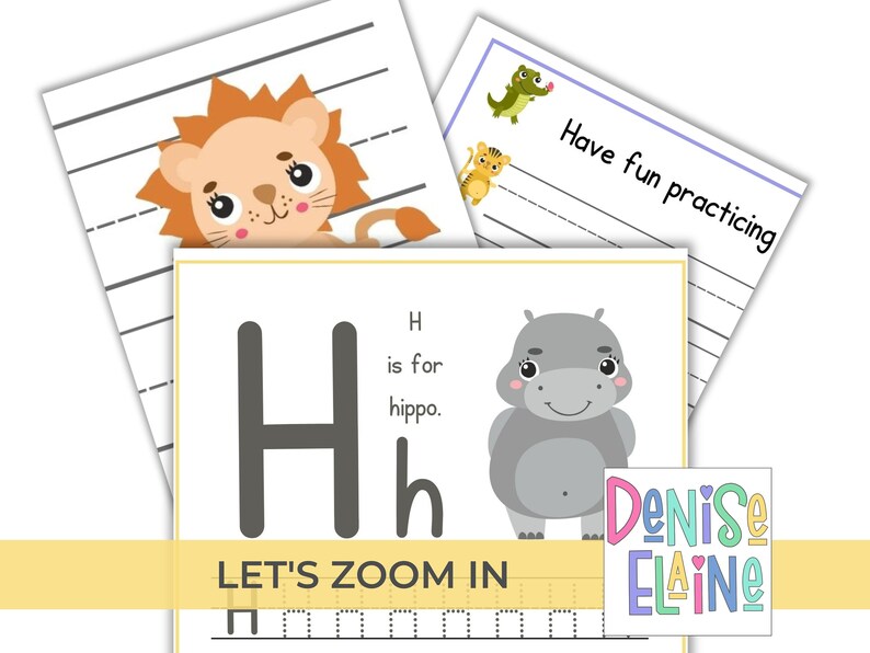 Write Your Abcs Workbook Alphabet Practice Homeschool Worksheets Letter ...