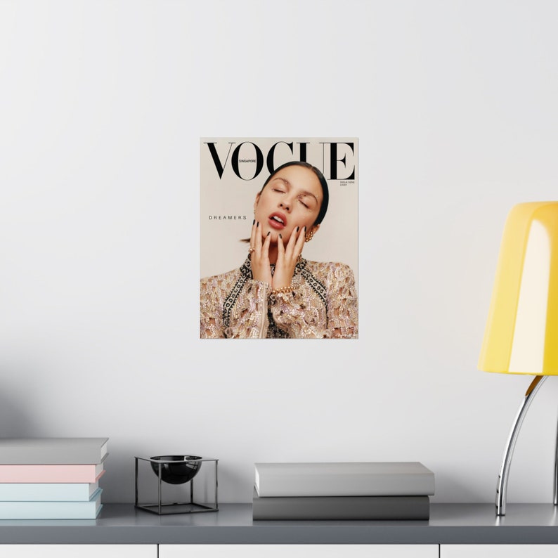 Olivia Rodrigo Vogue Cover Coquette Room Decor Lash Room Decor Poster for College Girls Coquette ...