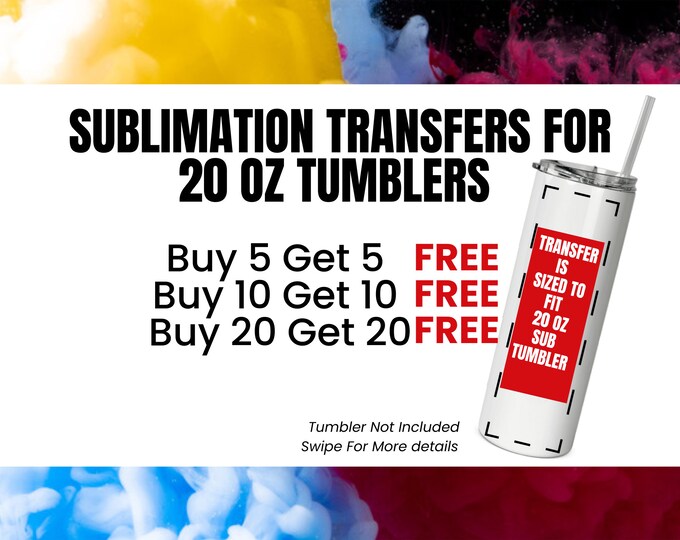 Sublimation Transfers: Create Stunning DIY Projects With Your ...