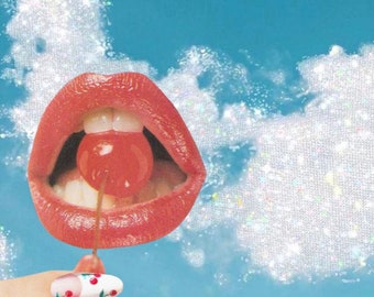 Cherry Bomb Poster - Etsy