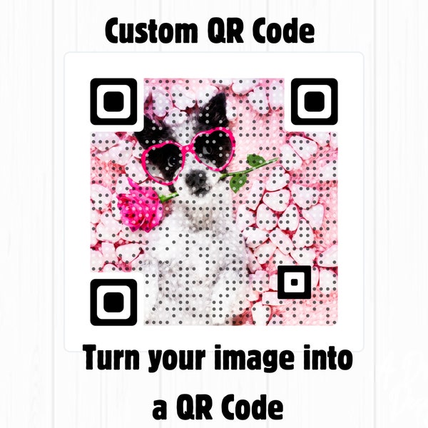 Qr Code Art - Etsy