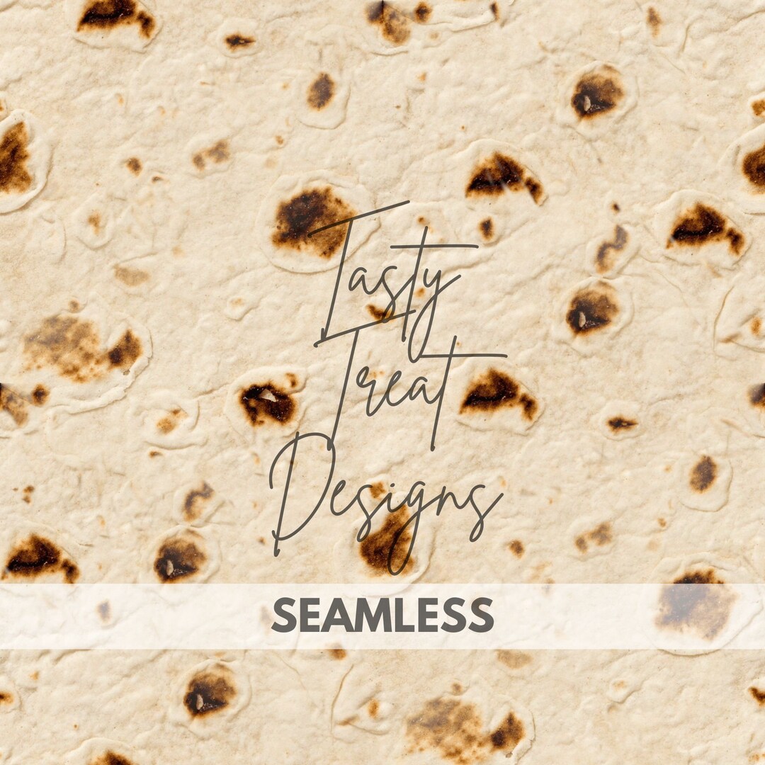 Seamless Burrito Wrap Repeating Pattern Design | 300 DPI 12" X 12 ...