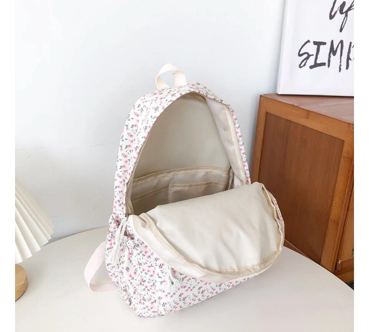 Coquette Backpack, Coquette Backpack, Flower Backpack, Letter Backpack ...