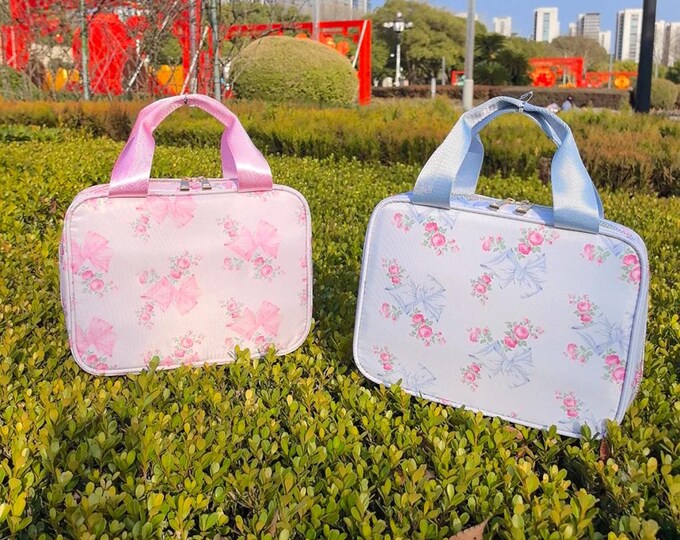 Coquette Lunch Box | Customizable Chenille Patch Bag | Kid Lunch Bag ...
