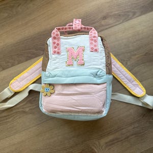 Custom Name Backpack, Personalized Letter Patch School Bag for Girl ...