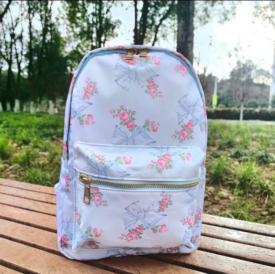 Coquette Backpack, Fast Ship, Medium Size Coquette Backpack, Bows and ...