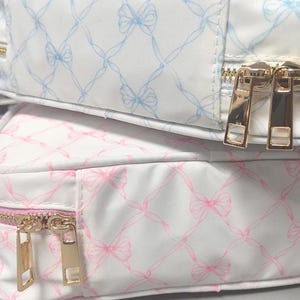 Coquette Lunch Box | Customizable Chenille Patch Bag | Kid Lunch Bag ...