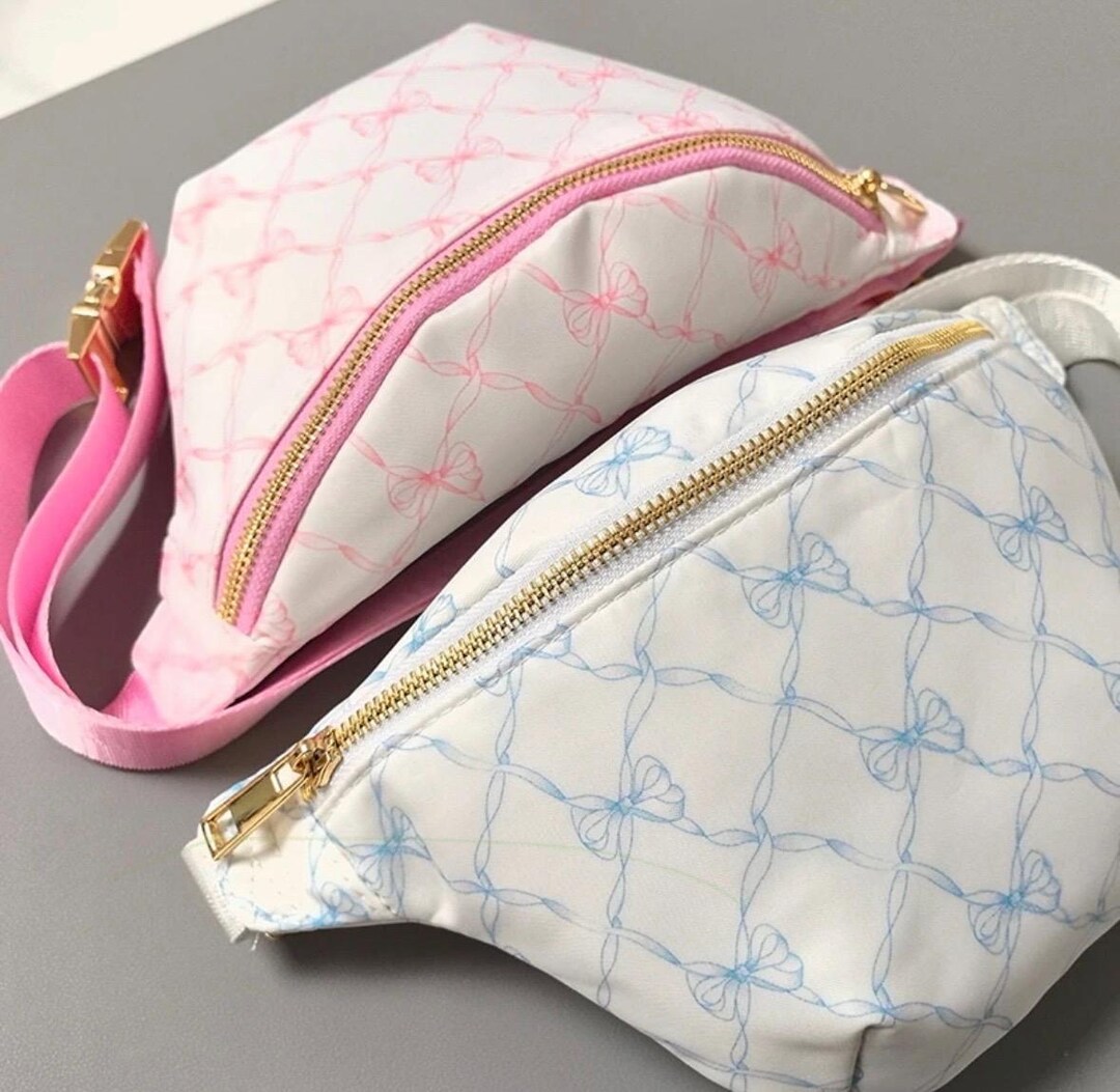 Coquette Belt Bag, LARGE Custom Crossbody Bag, Personalized Belt Bag ...