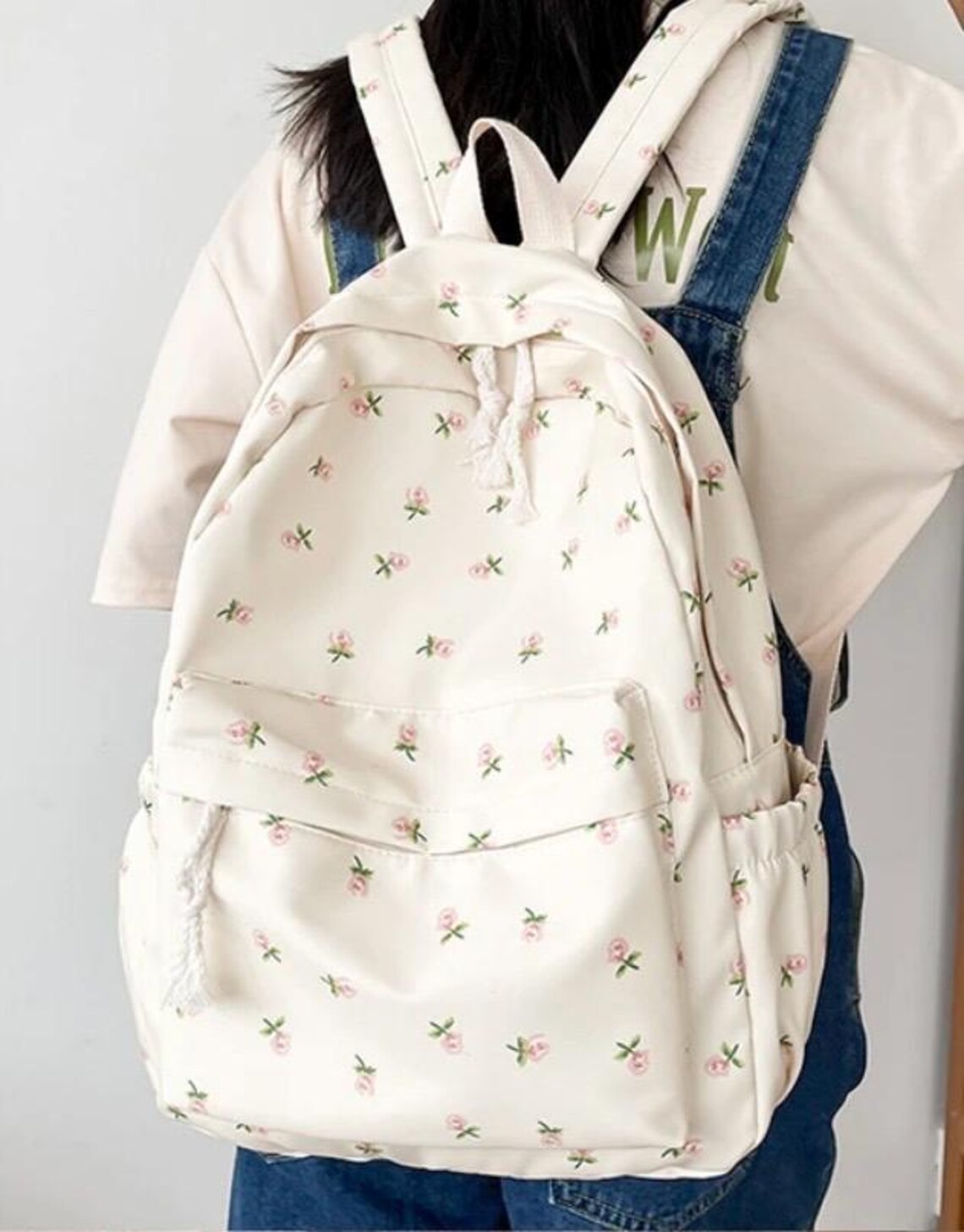 Coquette Backpack, Coquette Backpack, Flower Backpack, Letter Backpack ...