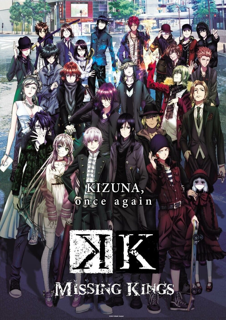 K Project Season 1-2 (volume 1-26 END and Movies) Complete Anime DVD ...
