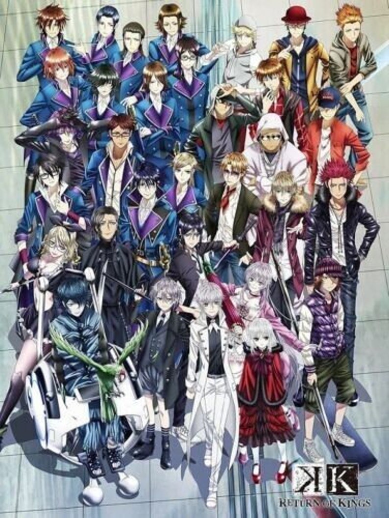 K Project Season 1-2 (volume 1-26 END and Movies) Complete Anime DVD ...