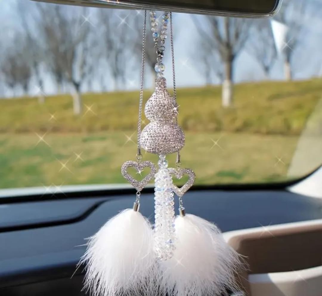 Crystal Car Mirror Charm, Energy Stone Sun Catch, Perfect Shield, Sun ...