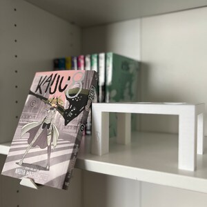 Bookshelf Riser for Anime Manga Paperback Novels Figures Decors 3 PACK ...