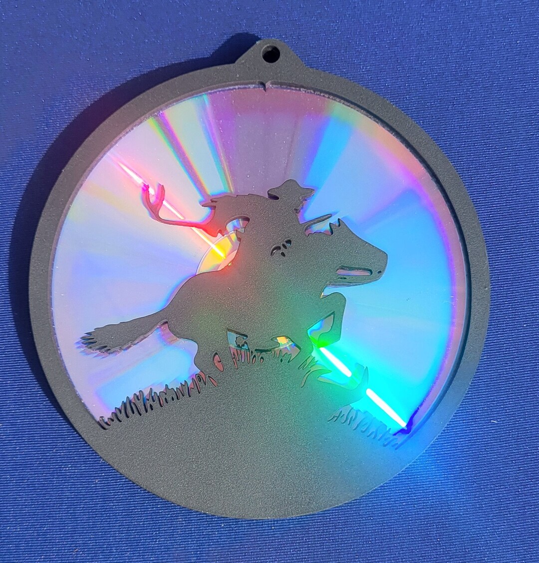 Pony Rider Suncatcher Reflector Svg DIGITAL FILE Horse and Cowboy Rodeo ...