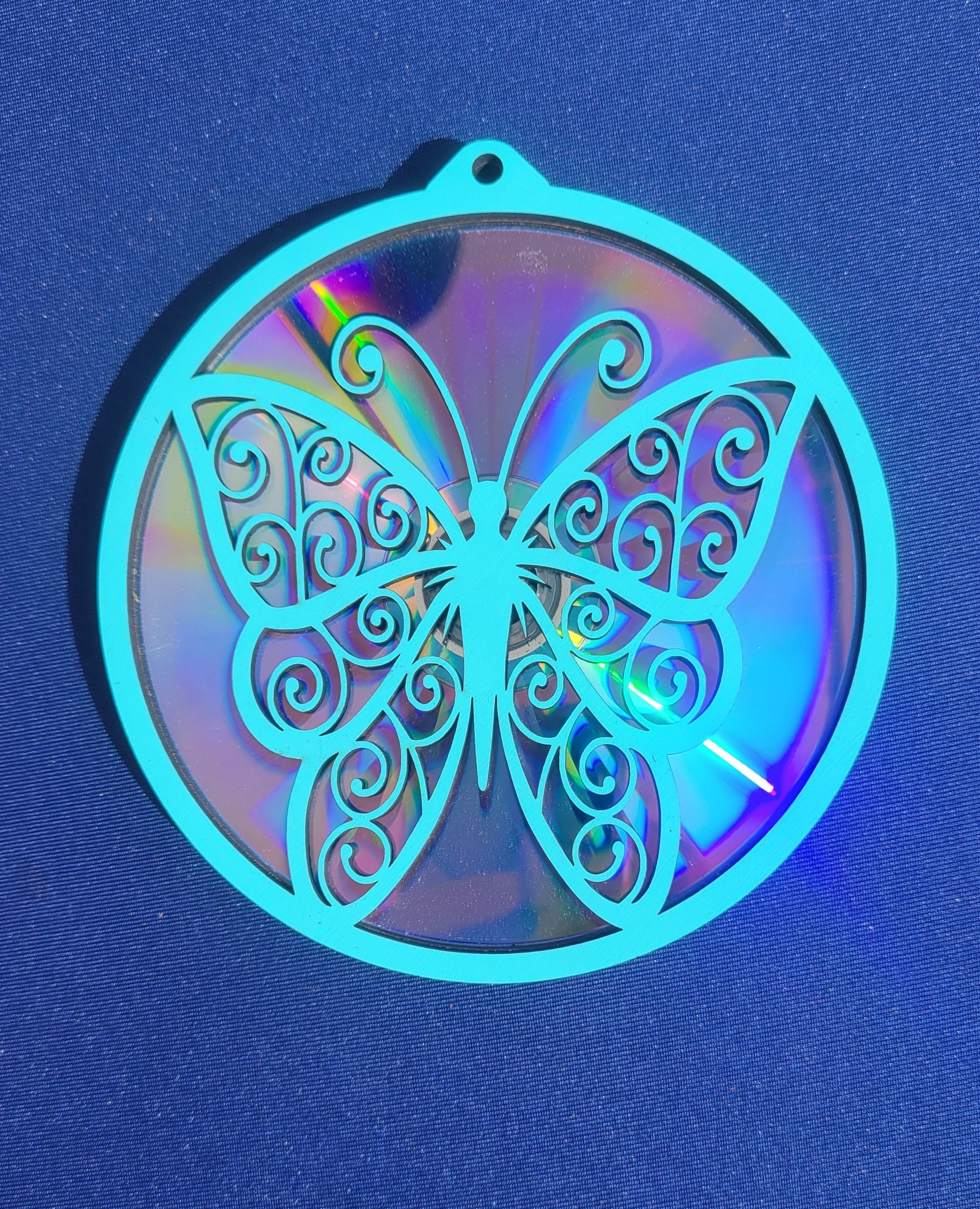 Butterfly Suncatcher/reflector - DIGITAL FILE ONLY - Svg - Cd Dvd ...