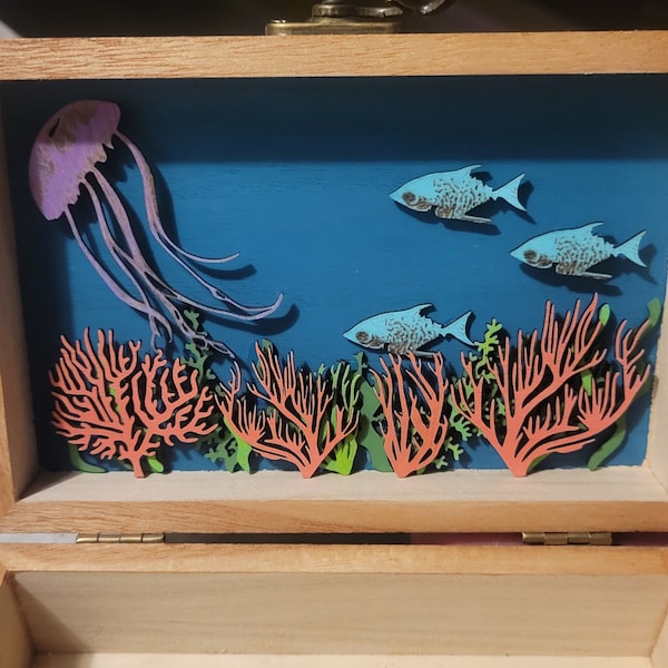Fish Shadow Box - Etsy