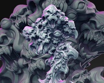 Melee Specter Undead Skeleton Ghost Monster Forgotten Maze 28mm ...