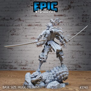Oni Demon Overlord Miniature Epic Miniatures 28/32 MM Oni Nightmare 3D ...