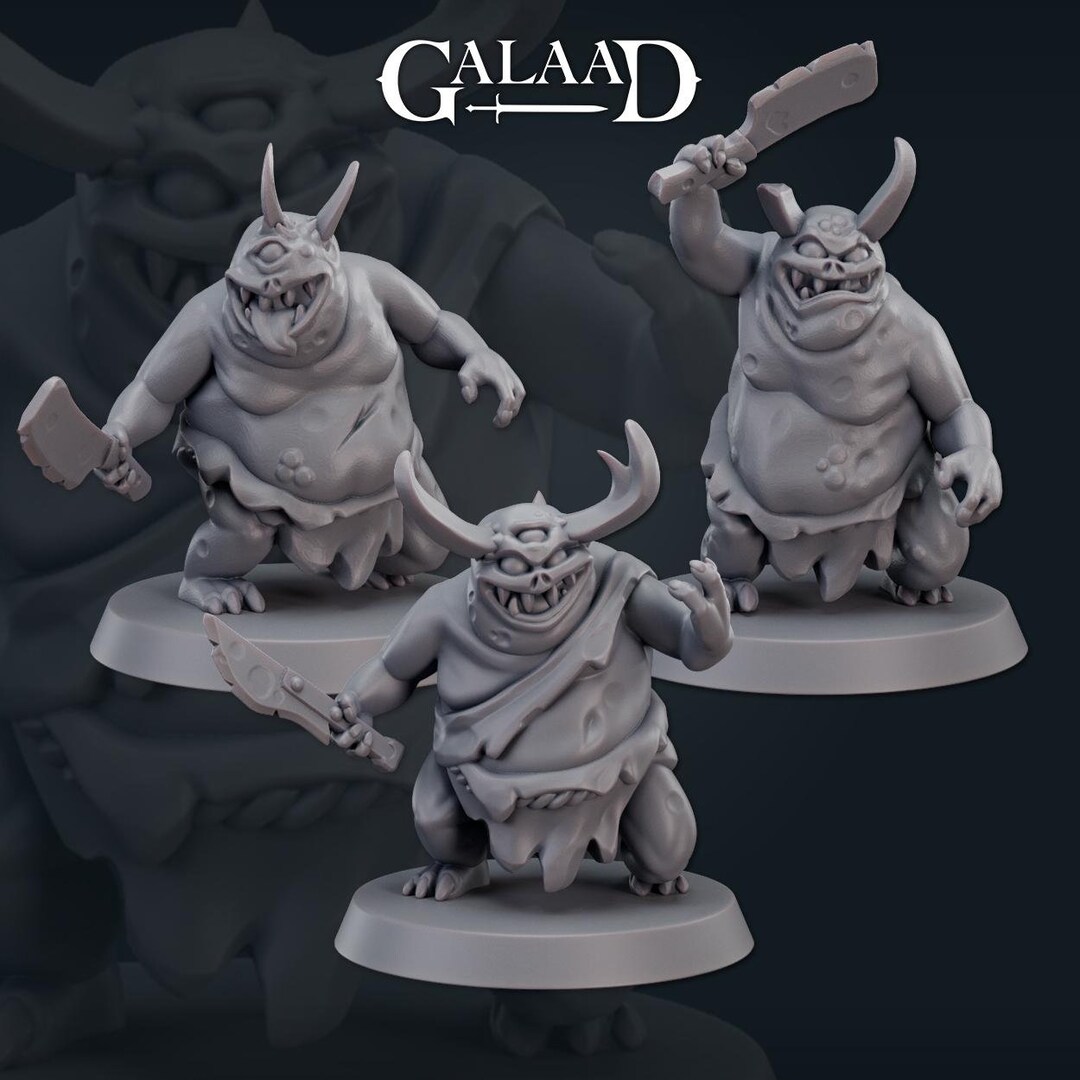 Little Monsters by Galaad Miniatures 32 MM 3D Resin Printed Tabletop ...