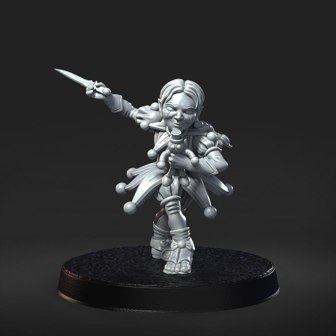 Halfling Jester Miniature Portia by RN Estudio Tribes Tenebris Venetiis ...