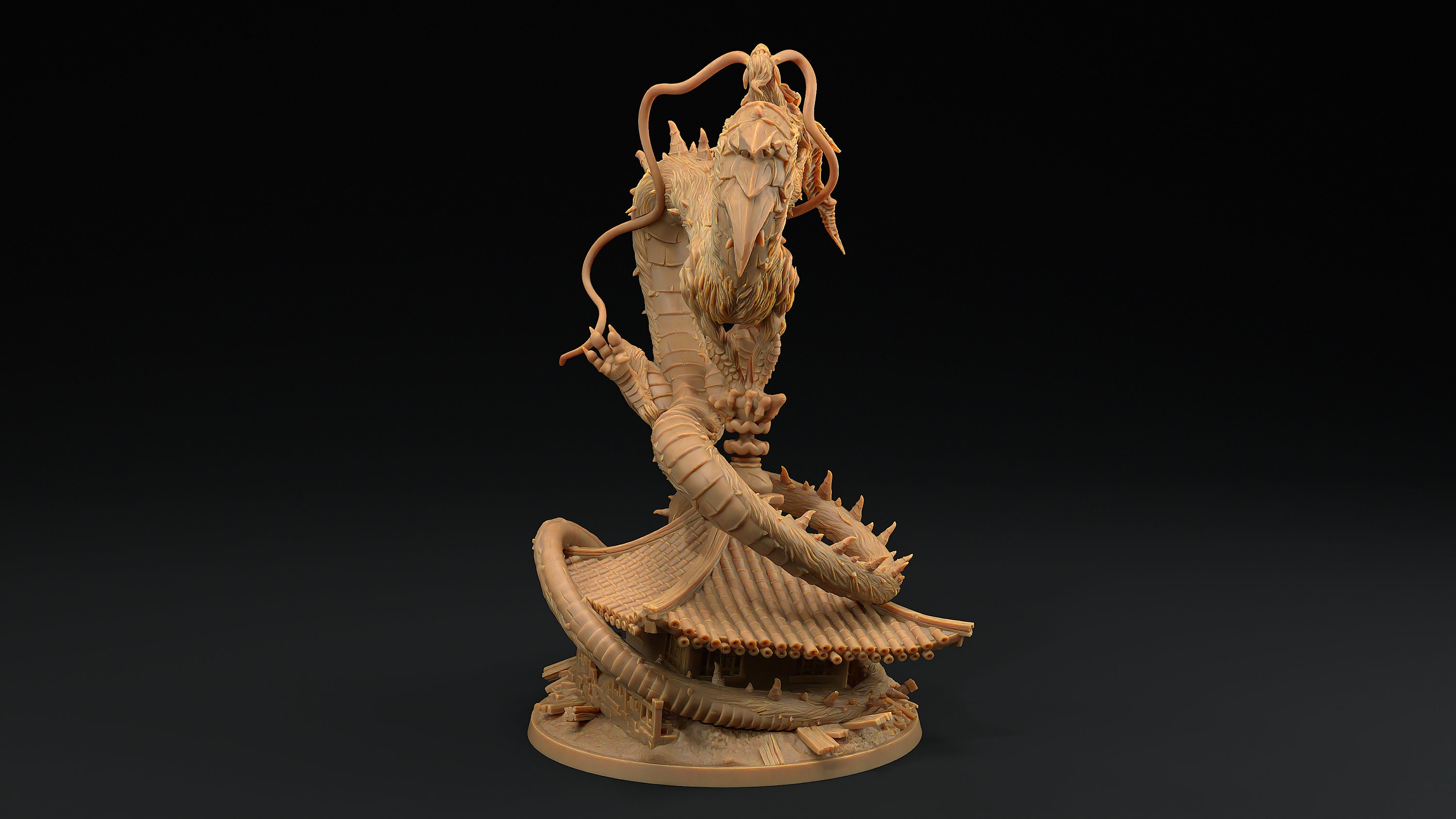 Wind Dragon by Dragon Trappers Lodge Eastern Dragon Miniature Chosen of ...