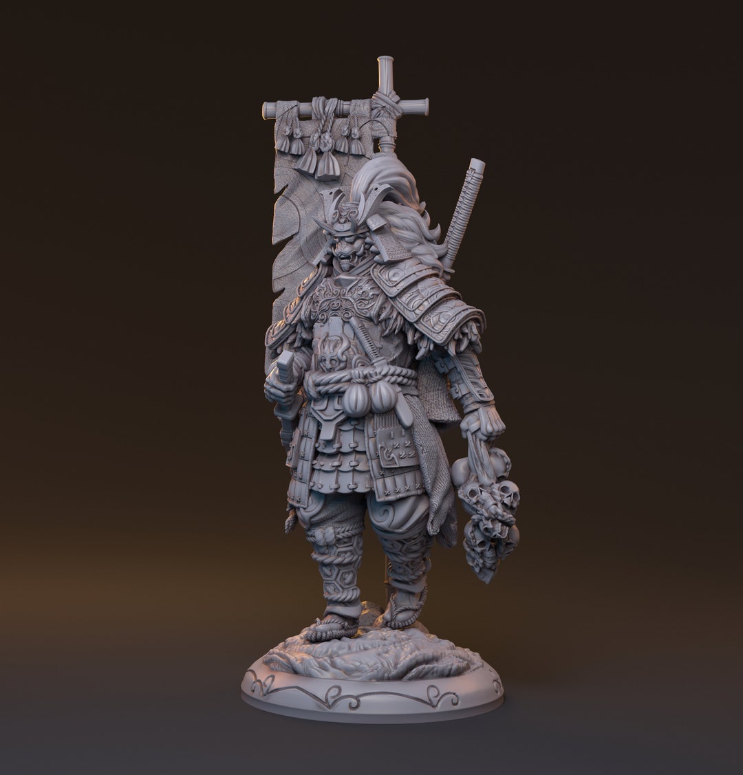 Masoeshi by Mythreal Games Samurai Miniature Kogarashi Clan 28/32/54/75 ...