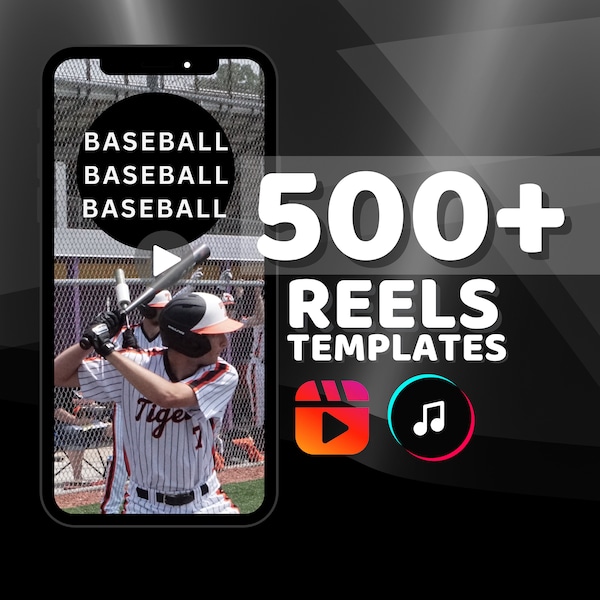 Sports Reel Template - Etsy