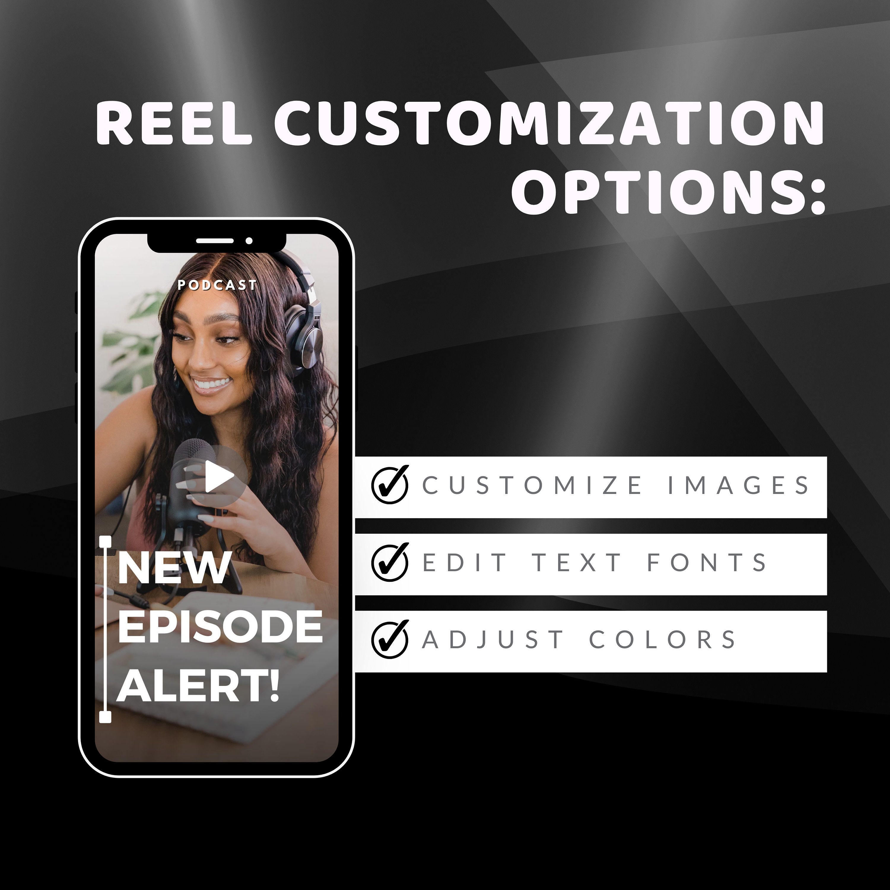 Podcast Reels | Podcast Videos | Podcast Social Media Marketing ...