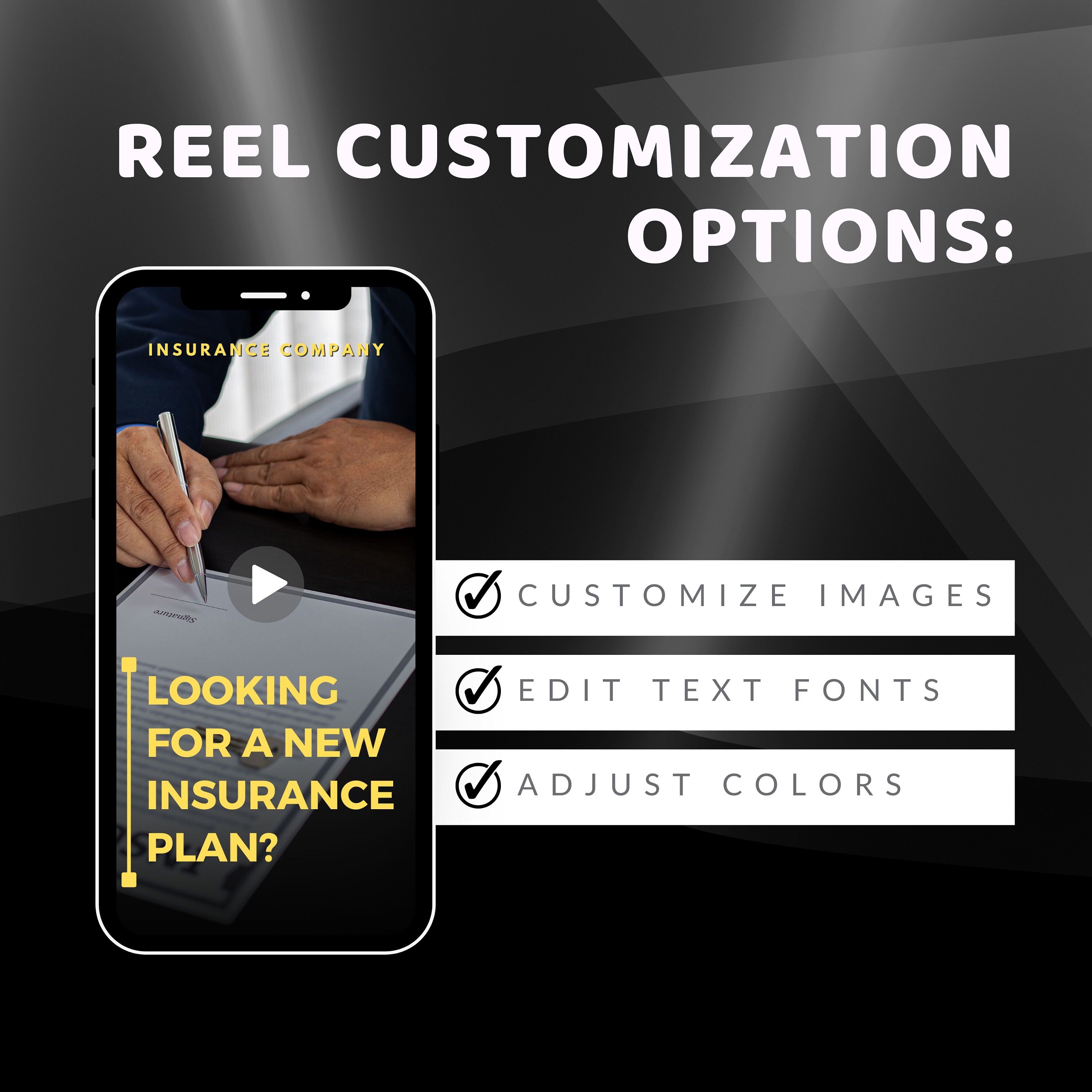 Insurance Reels Insurance Tiktok Insurance Video Reels Insurance Social ...