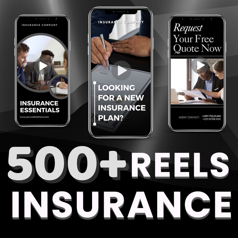 Insurance Reels Insurance Tiktok Insurance Video Reels Insurance Social ...