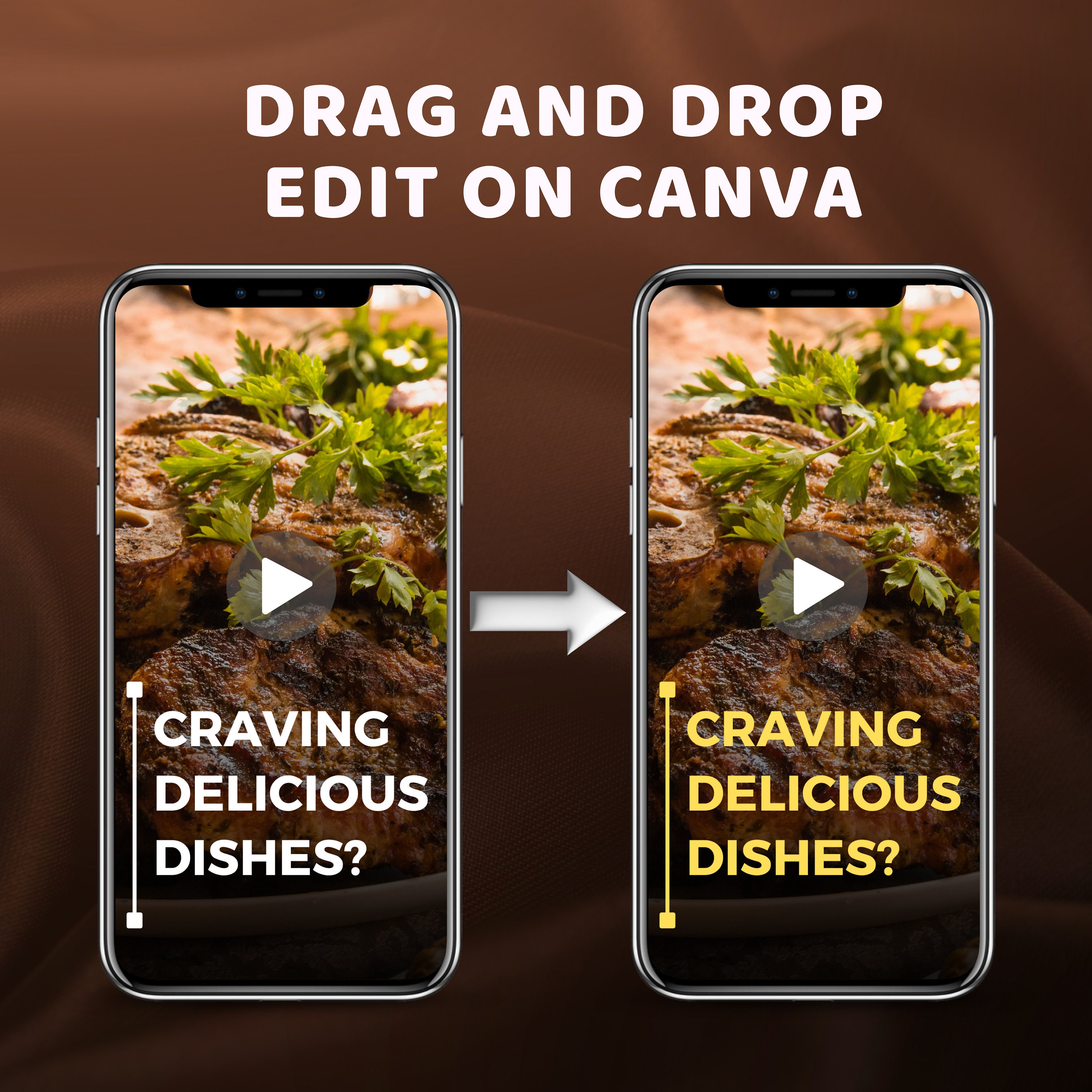 500+ Food Reels Templates: Tiktok & Instagram (canva Editable) - Etsy