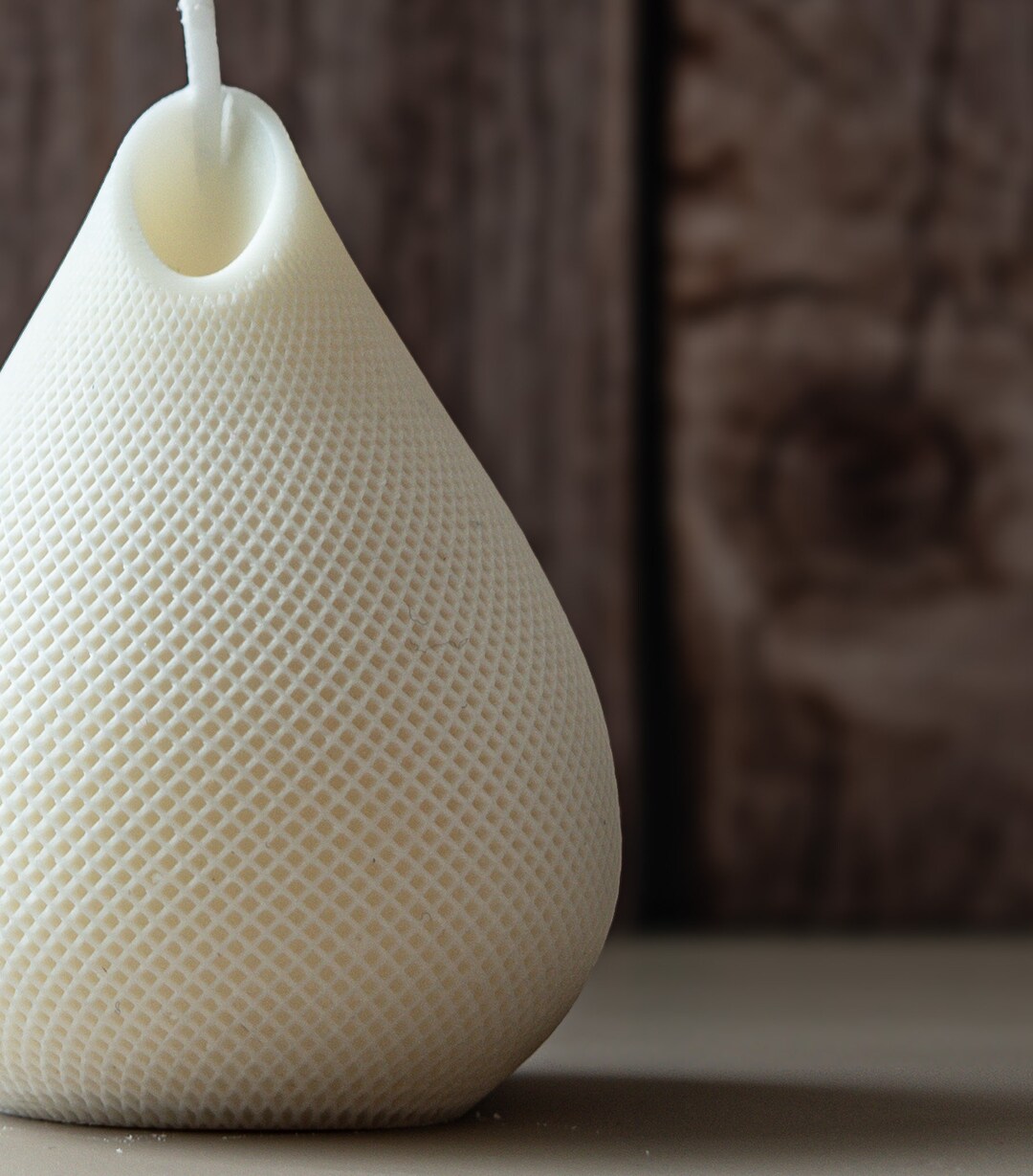 Water Drop Candle | Abstract Teardrop Candle | Shaped Candle | Soy Wax ...