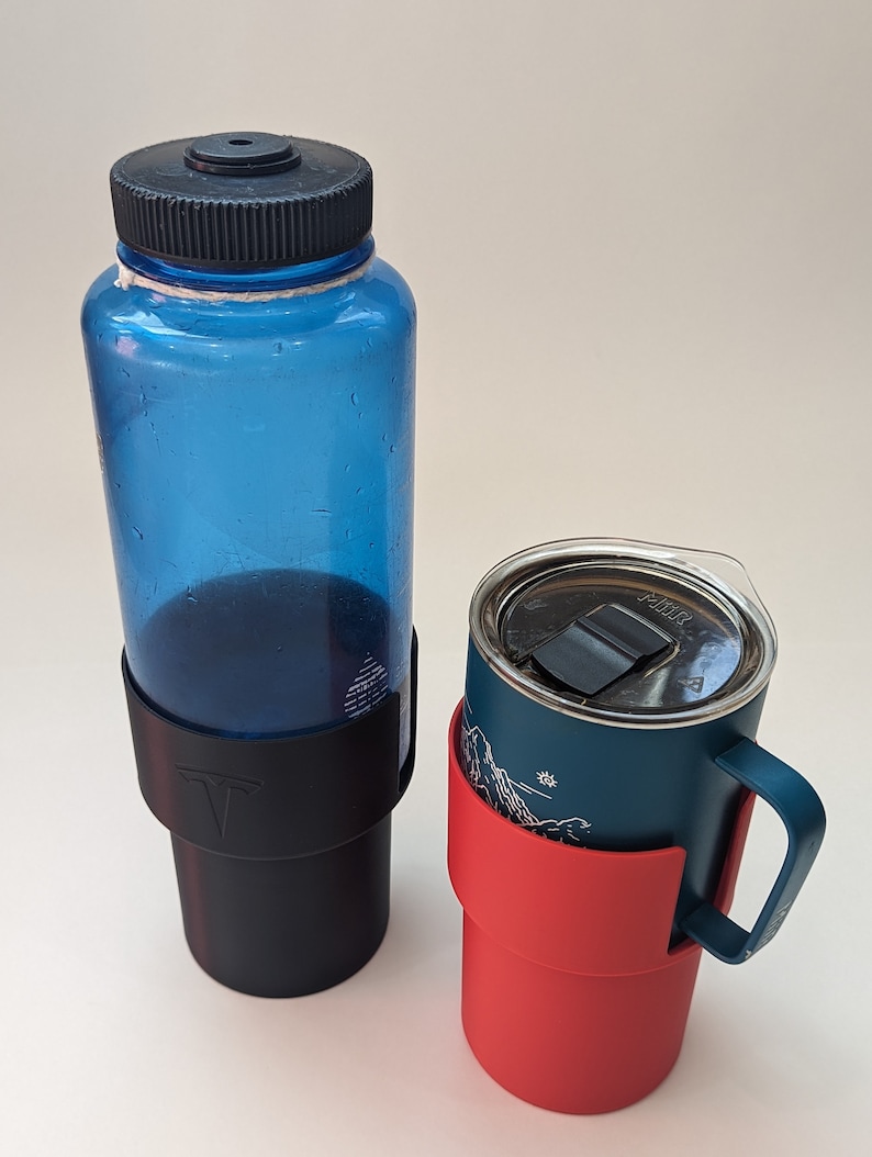Tesla Model 3 or Y Car Cupholder Adapter or Enlarger for Mugs, Nalgene ...