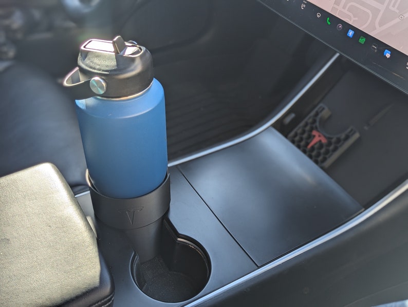 Tesla Model 3 or Y Car Cupholder Adapter or Enlarger for Mugs, Nalgene ...