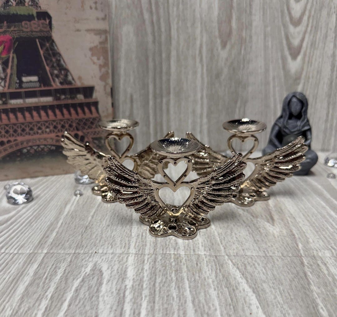 Heart W/ Wings Sphere Stand - Etsy